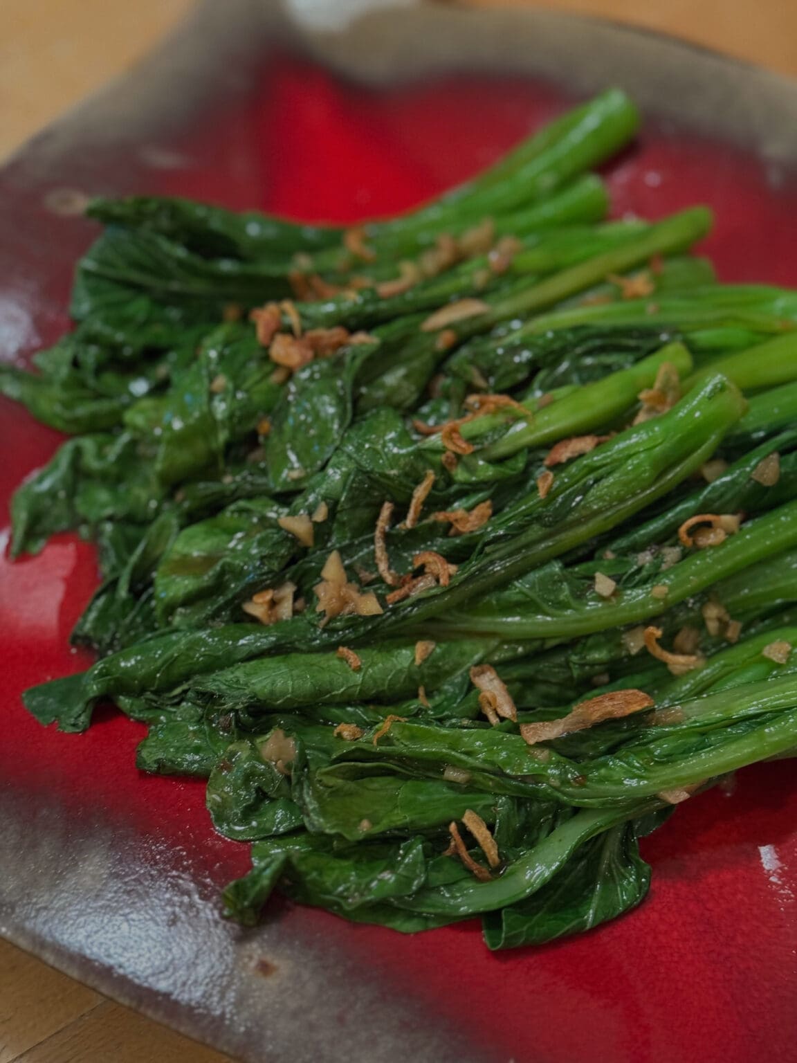 SAUTEED CHINESE GREENS - The Katz Tales
